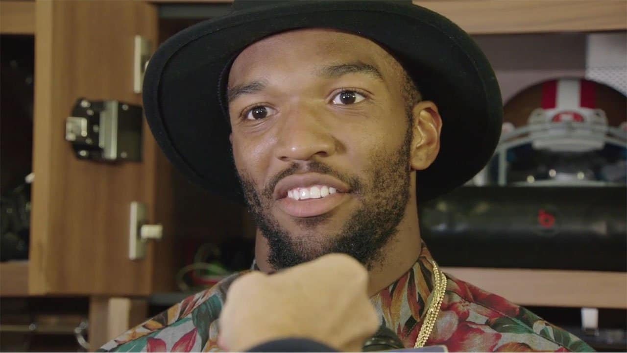 Quinton Patton Discusses First Career Touchdown