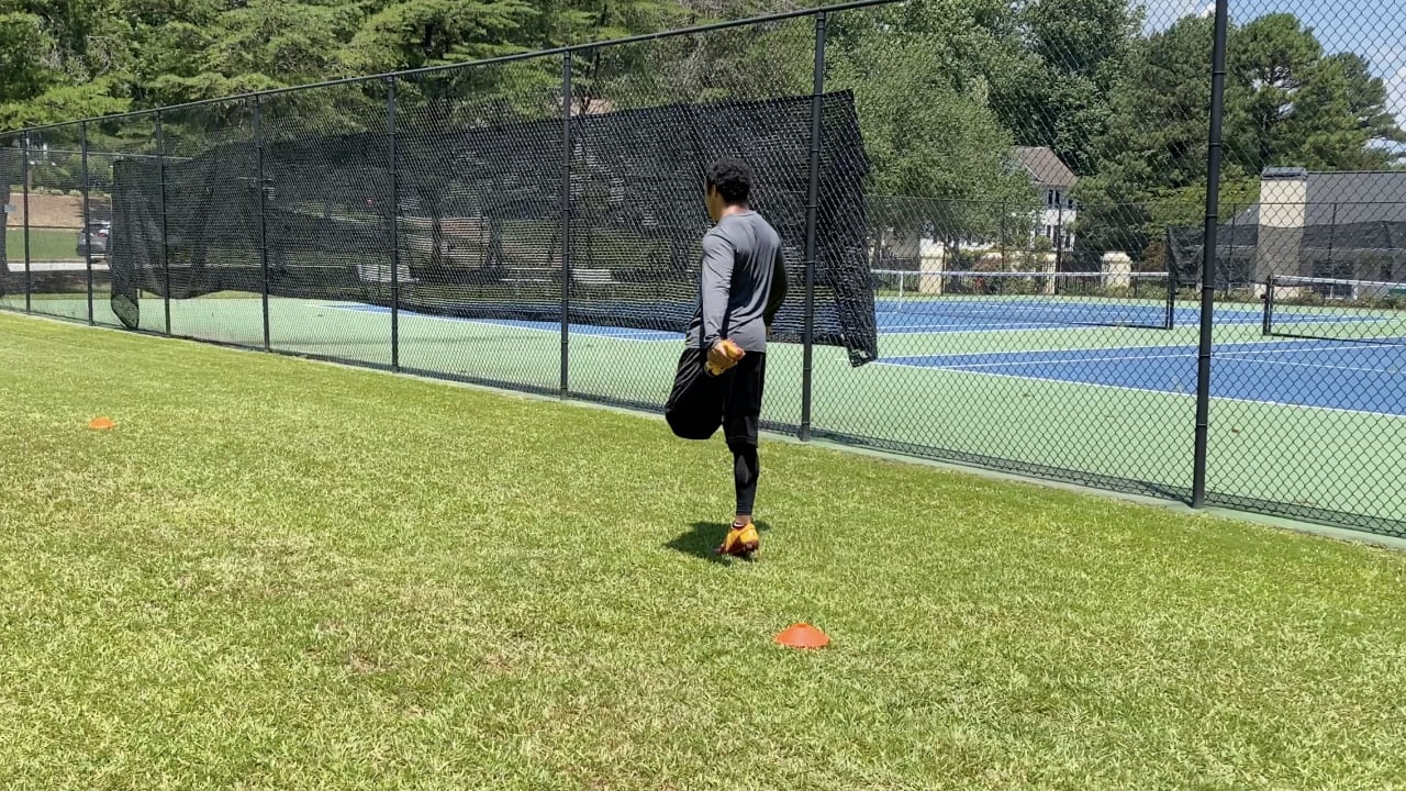 Walking Quad Stretch