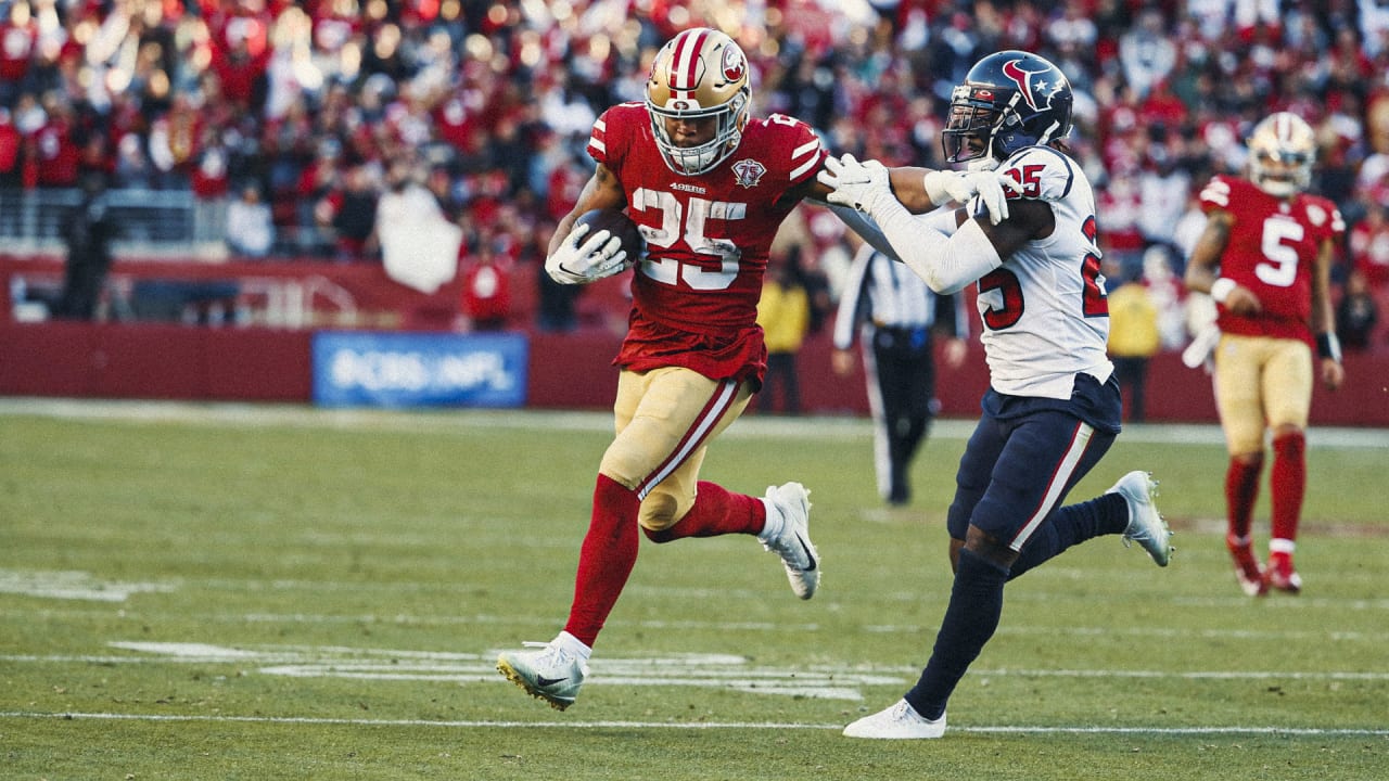 Elijah Mitchell's Top Highlights from 119-Yard Game vs. Texans