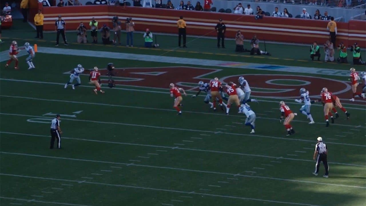 Intel True View: C.J. Beathard's 4-yard Touchdown vs. Cowboys