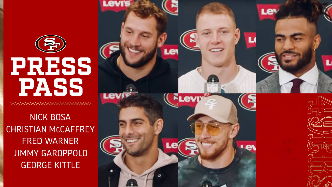 Garoppolo, McCaffrey, Warner, Kittle, Bosa 'Fired Up' Following Victory ...