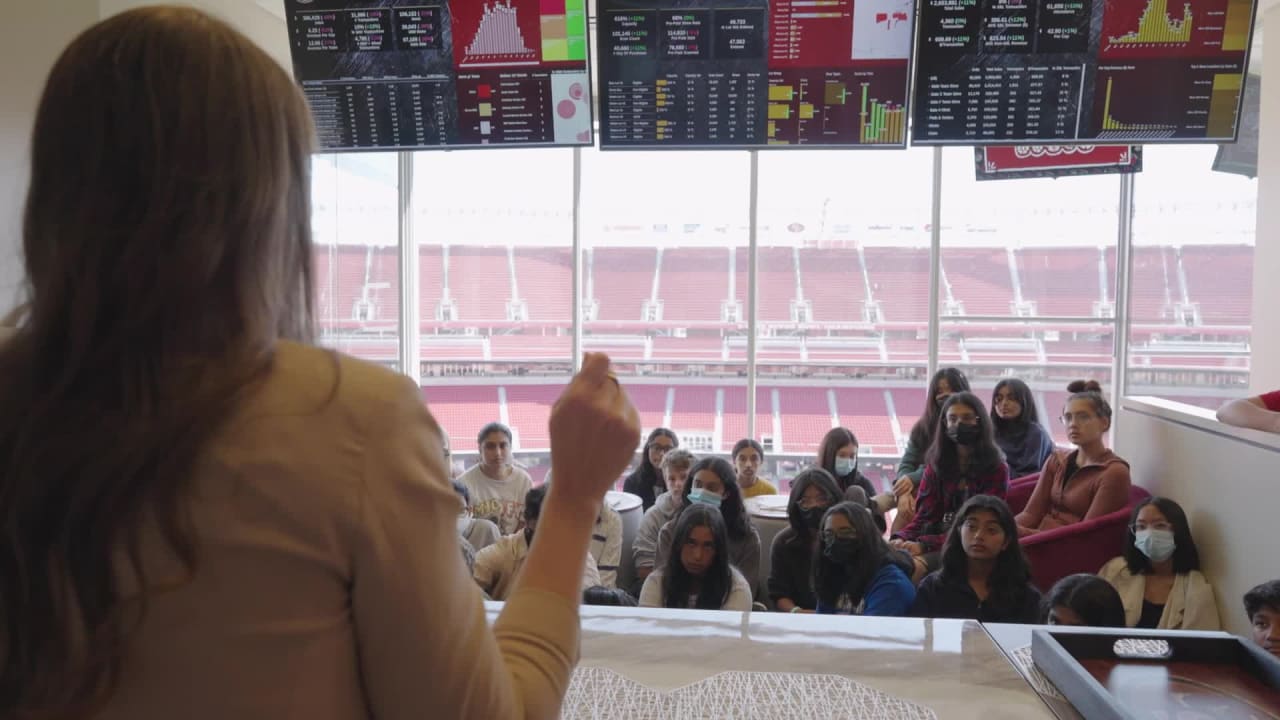 SAP and 49ers EDU Partner for High School Data Analytics Field Trip