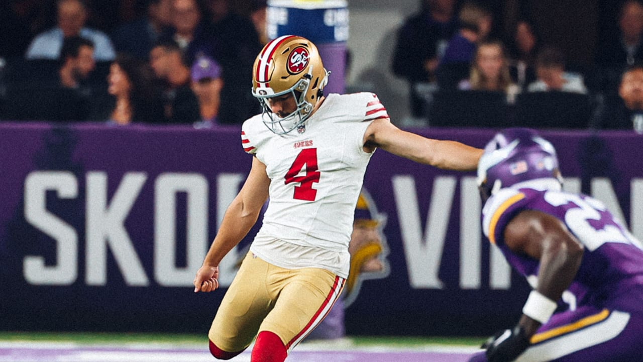 Jake Moody Drills a 55-Yard Field Goal vs. the Vikings Jake Moody Drills a 55-Yard Field Goal vs. the Vikings