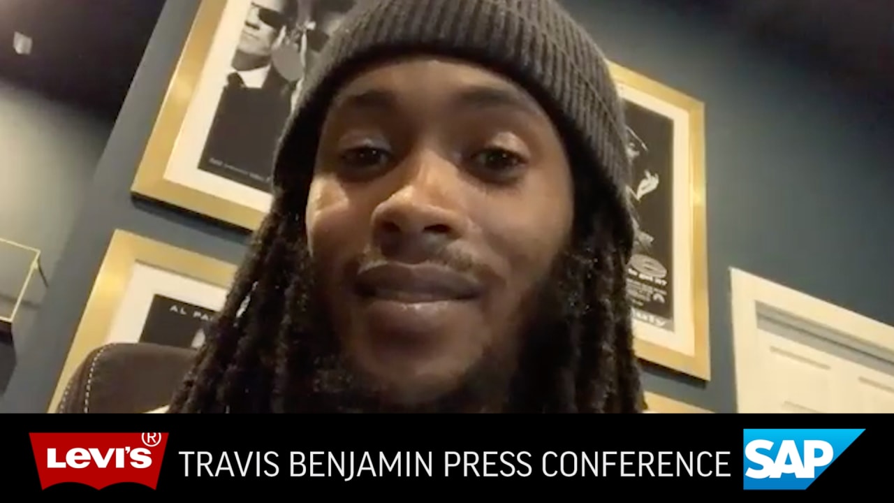 Travis Benjamin Says Wide Receiver Room is All 'Positive Energy'