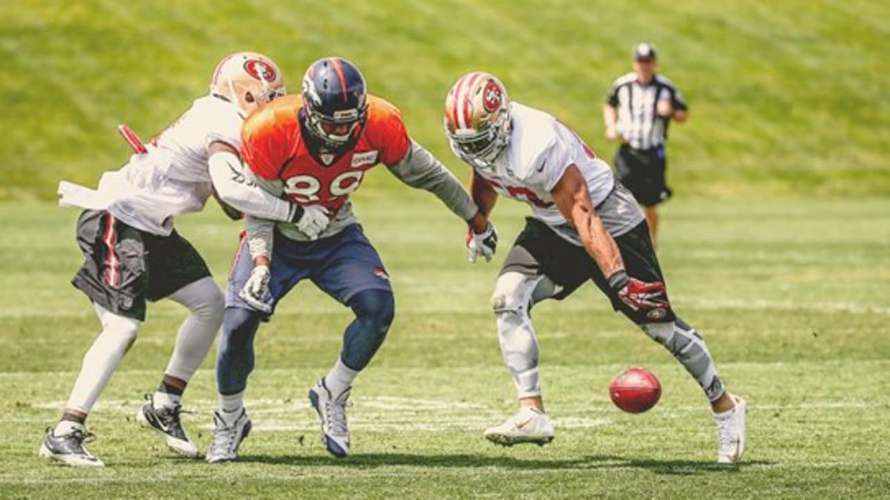 Practice Highlight: Michael Wilhoite Pass Break Up