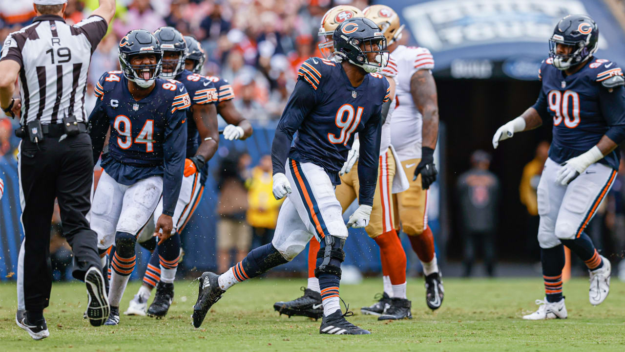 Dominique Robinson takes down Trey Lance with one hand for first career ...