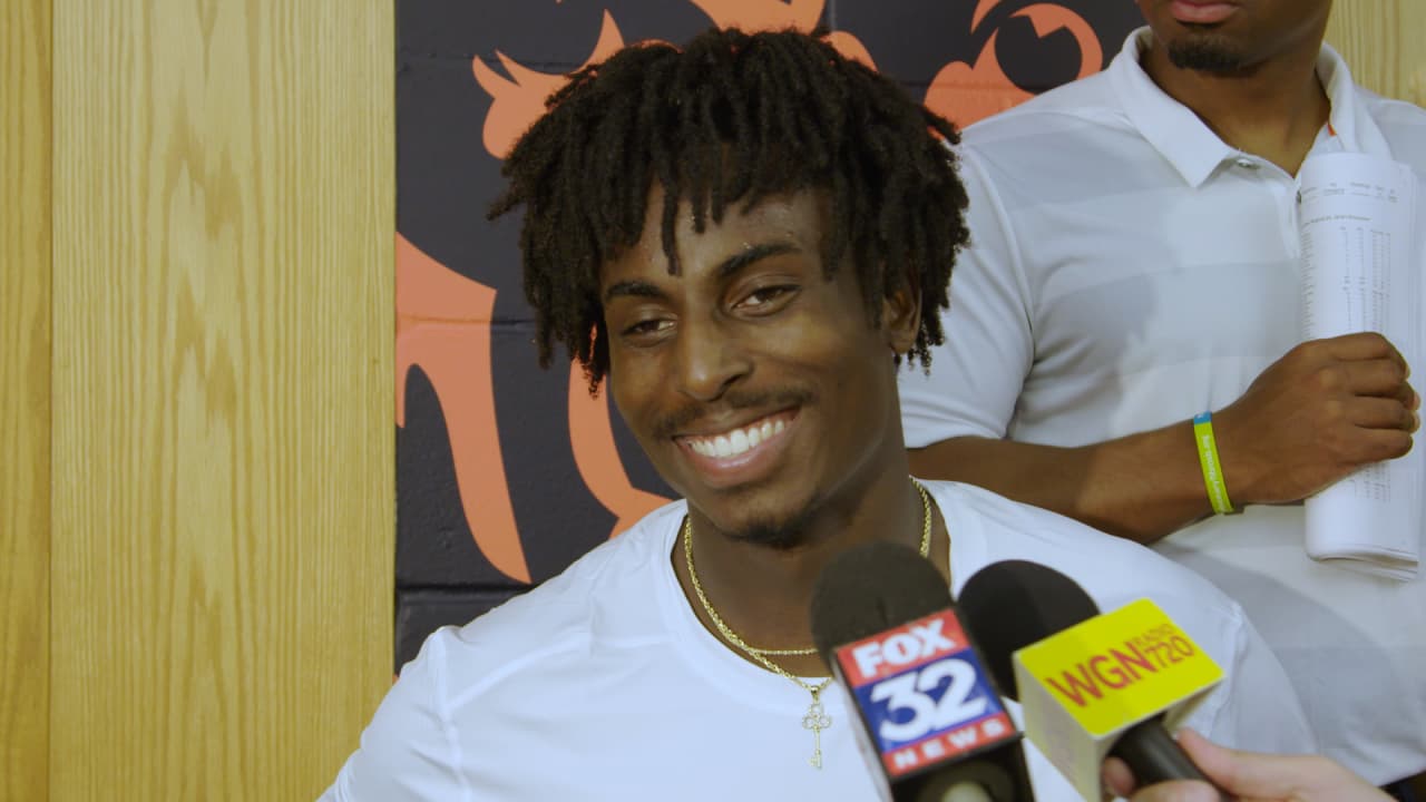 Wims on his touchdown catch vs Chiefs