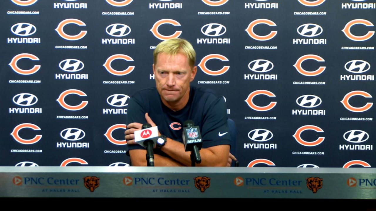 Chris Tabor talks Bears' punting game | Press Conference