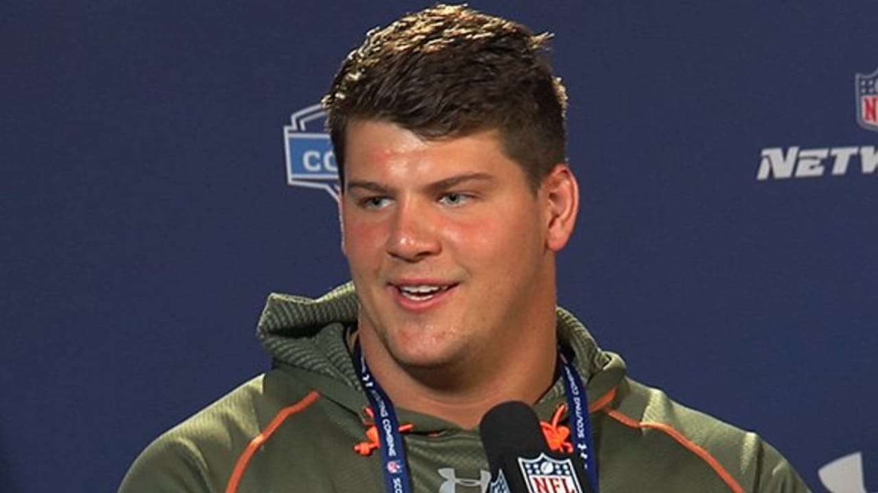 OL Lewan on combine experience