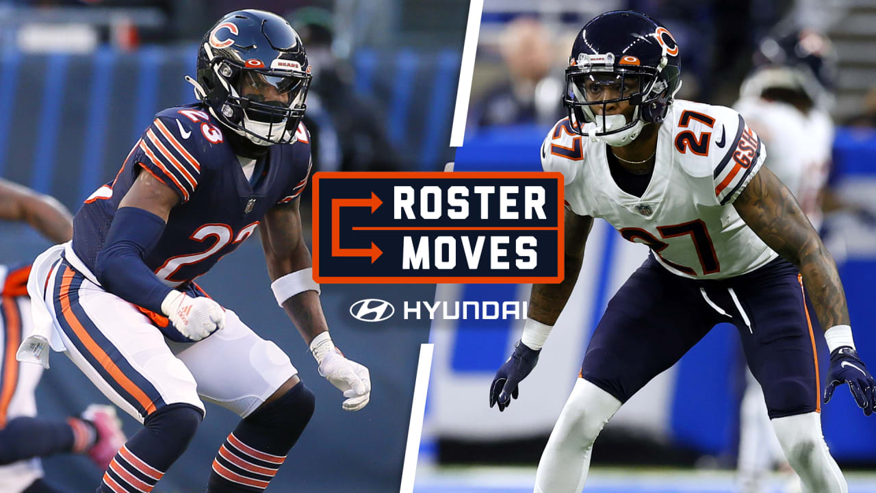 Roster Moves: Bears elevate DBs Colbert, Stroman to active roster