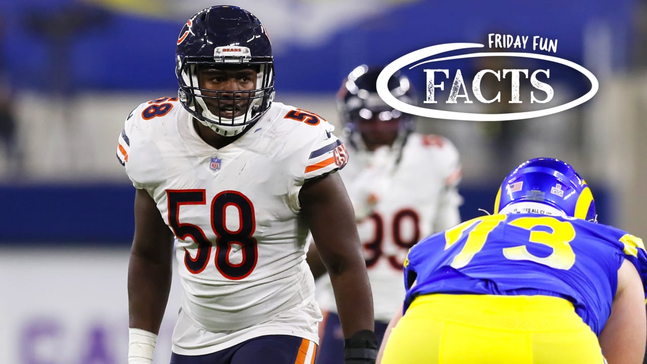 9 fun facts: Chicago Bears at Los Angeles Rams 2021 Week 1 game, all ...