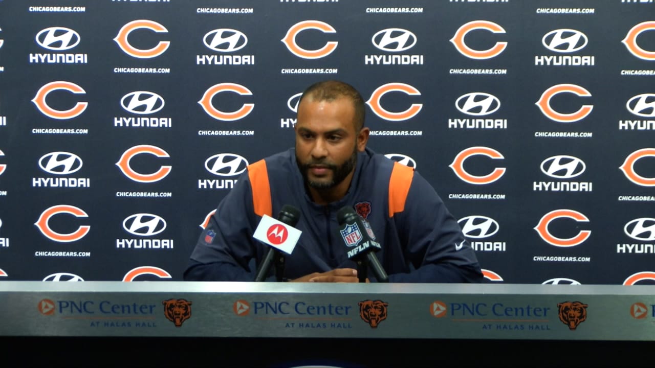 Sean Desai press conference 9.15 | Chicago Bears