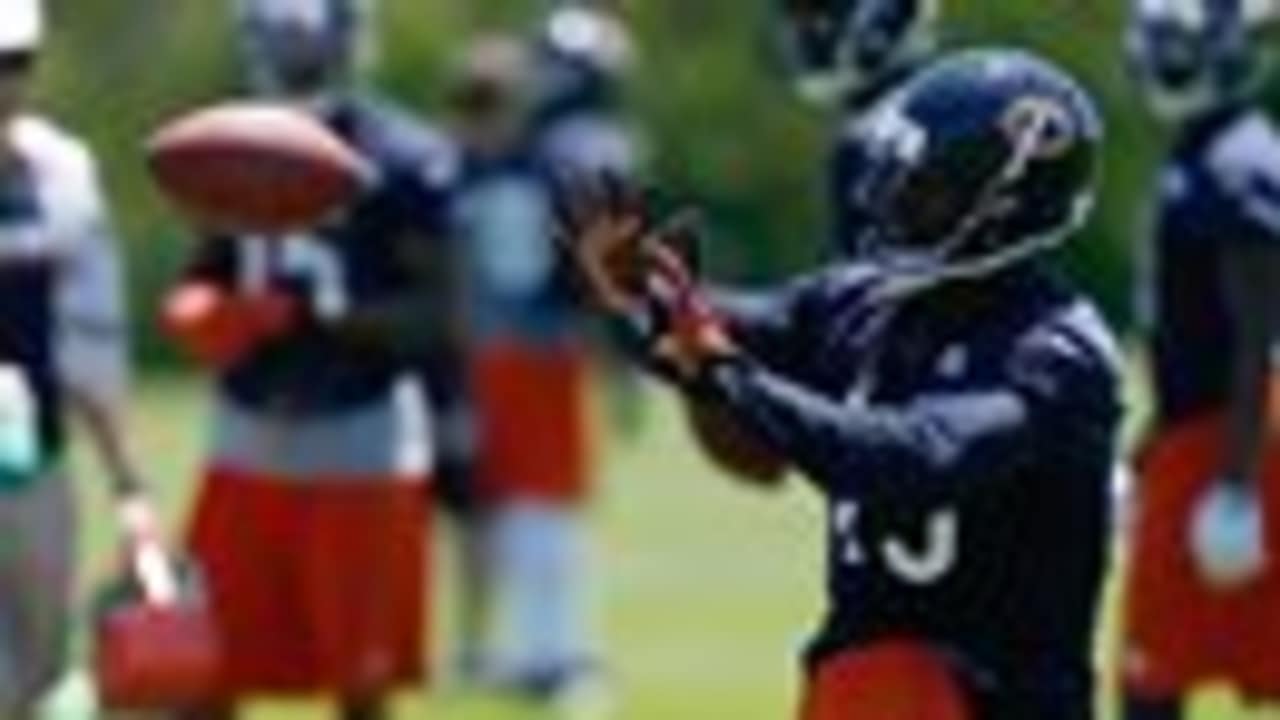 Morgan earns first look at third WR