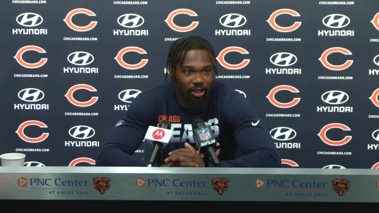 Kindle Vildor training camp press conference 8.25 | Chicago Bears