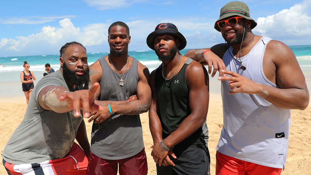 Bears coach beach Olympics