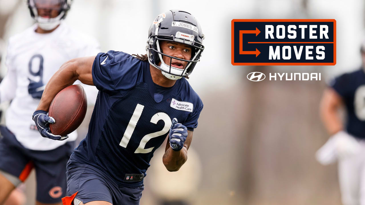 Roster Move: Bears sign WR Velus Jones Jr. Roster Move: Bears sign WR Velus Jones Jr.