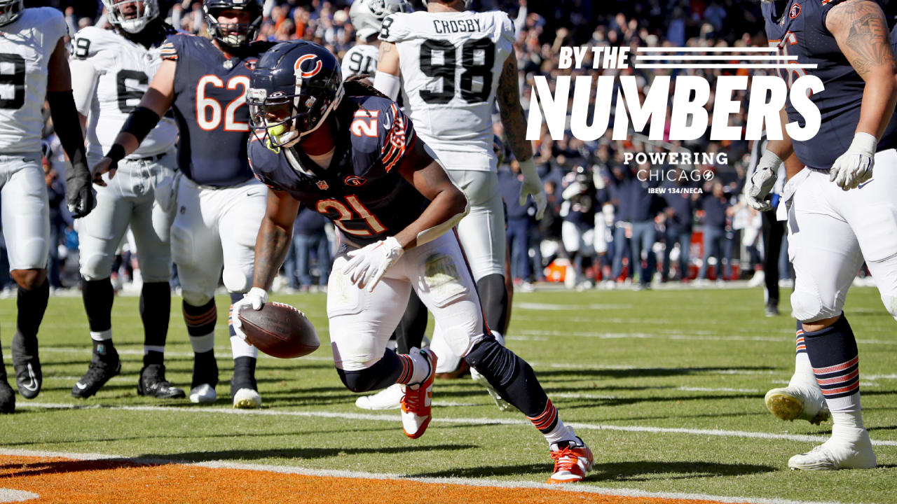 By the Numbers/Stats: Tyson Bagent, Jaylon Johnson, D'Onta Foreman ...