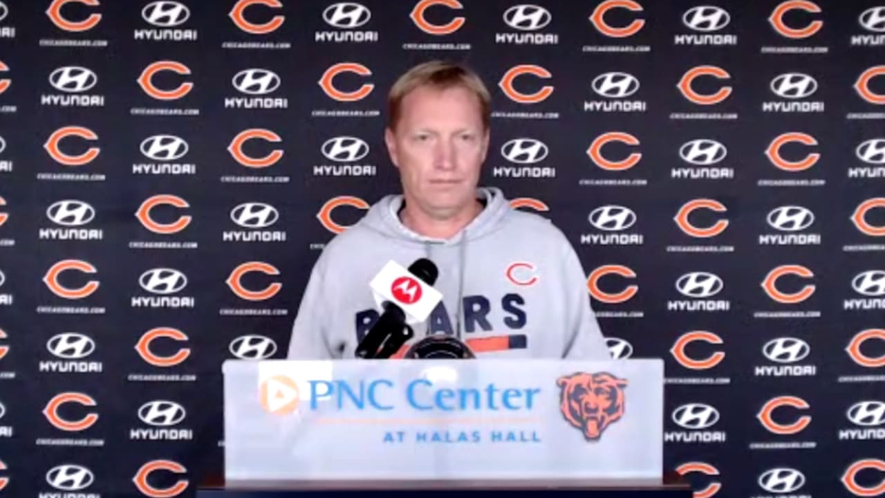 Chris Tabor press conference 10.28 | Chicago Bears