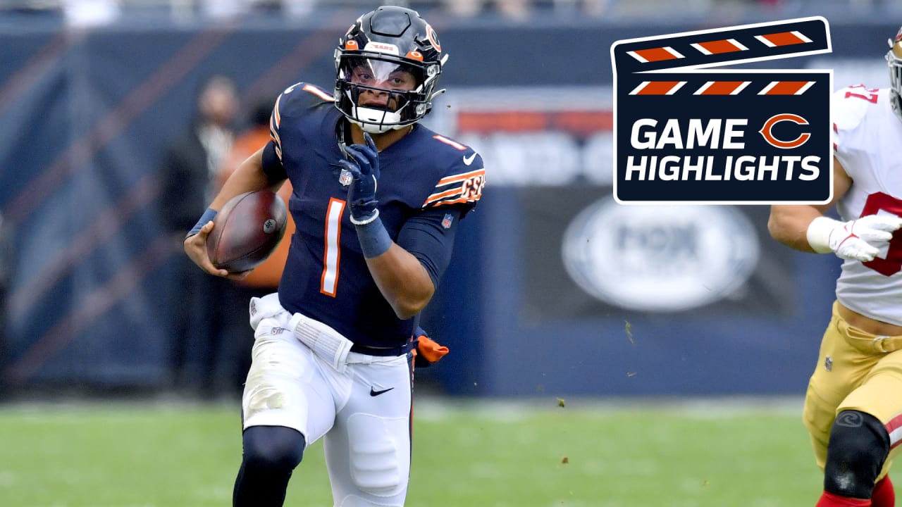 Highlights: Bears vs. 49ers | 2021 Week 8