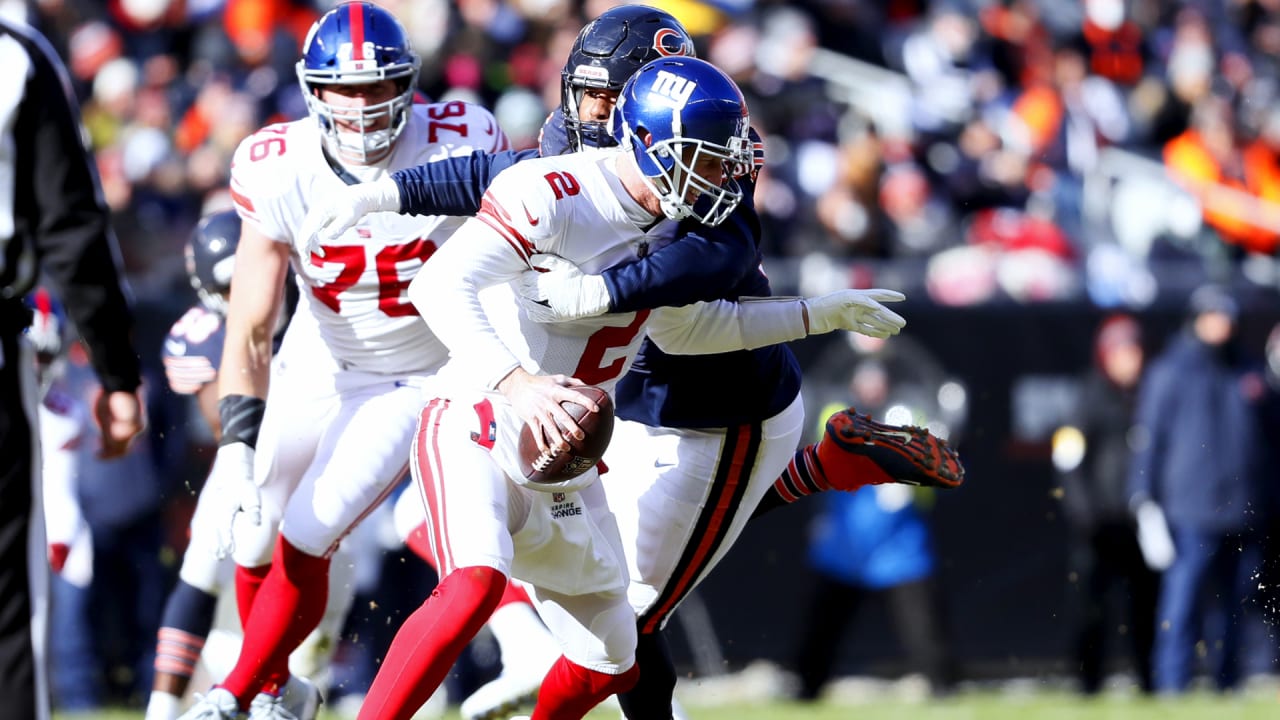 Angelo Blackson drags down Mike Glennon for second Bears sack