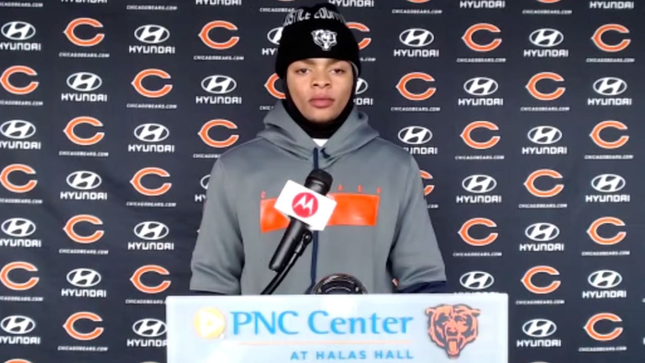 Justin Fields press conference 01.05 | Chicago Bears
