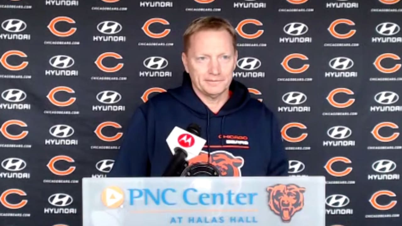 Chris Tabor press conference 12.30 | Chicago Bears
