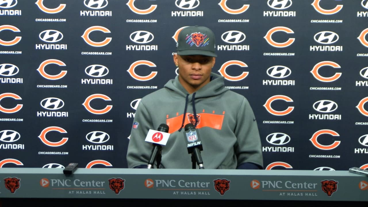 Justin Fields press conference 11.04 | Chicago Bears