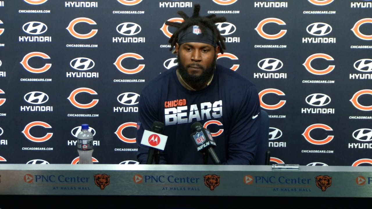 Mario Edwards press conference 9.22 | Chicago Bears