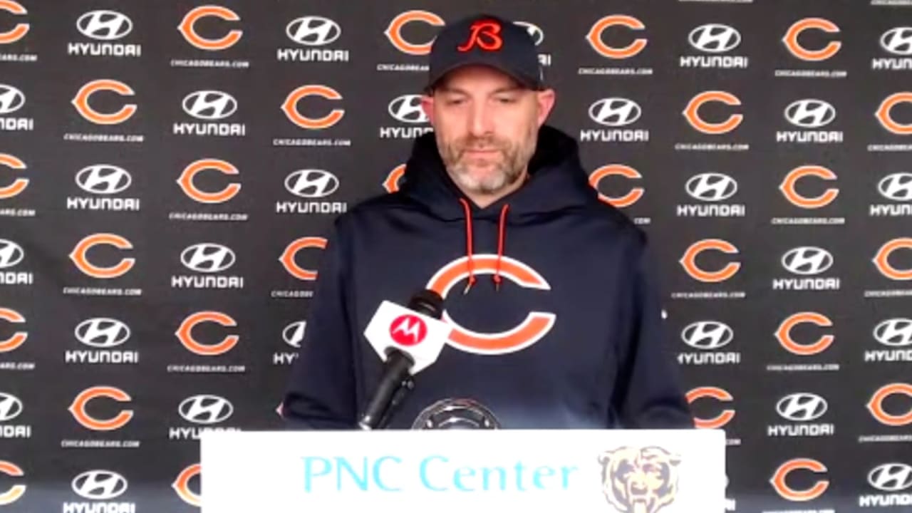 Matt Nagy press conference 12.29 | Chicago Bears