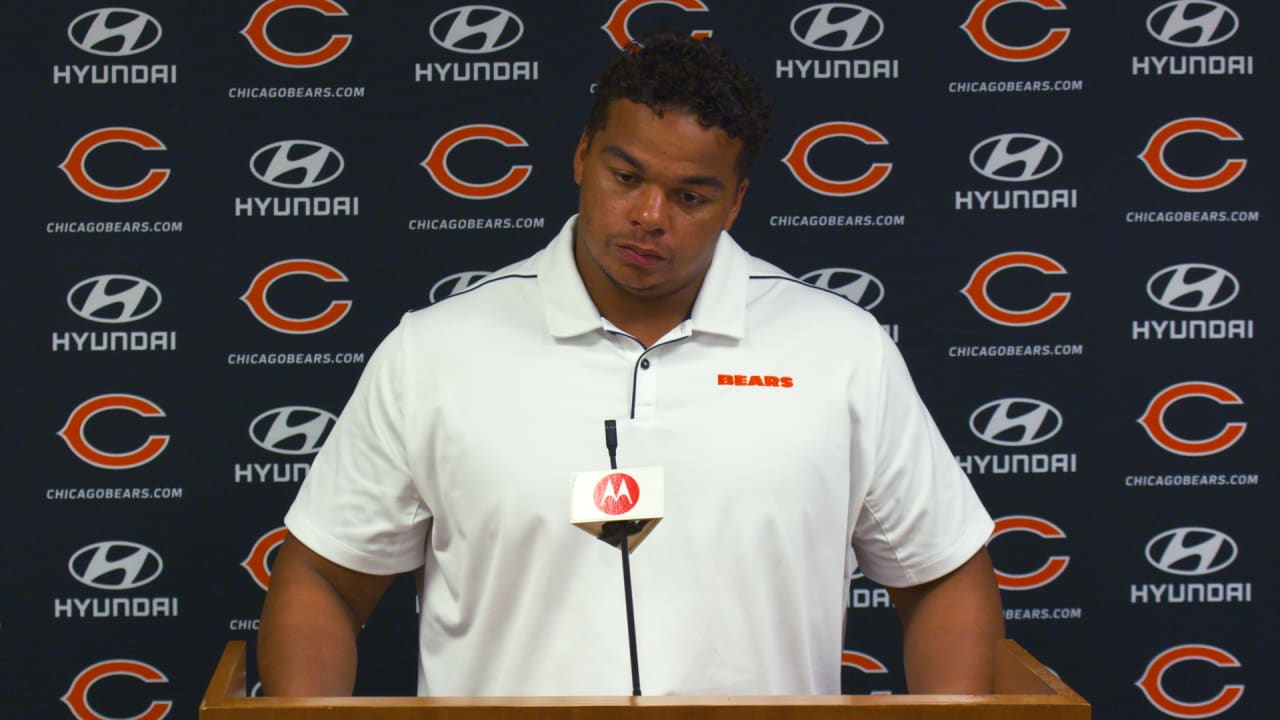 Sam Mustipher talks building continuity on O-line | Press Conference