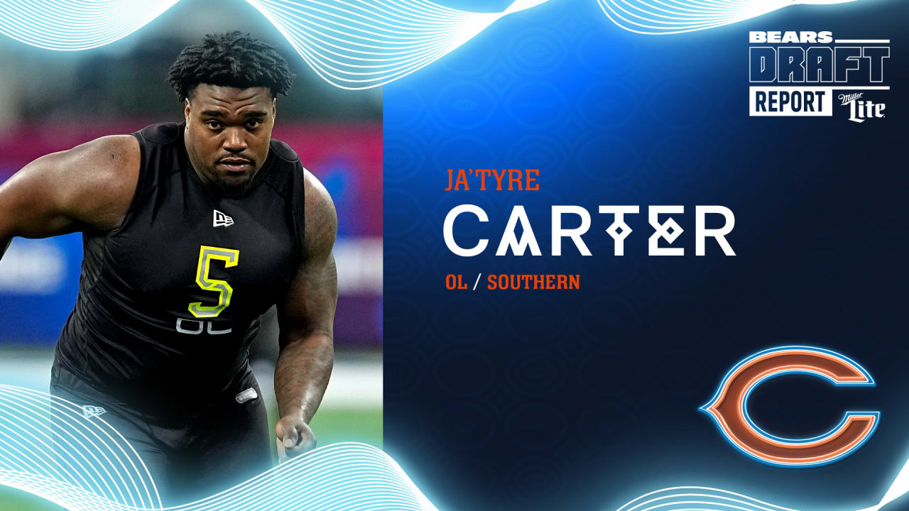 2022 NFL Draft: OL Ja'Tyre Carter, Southern University, Round 7, Pick ...