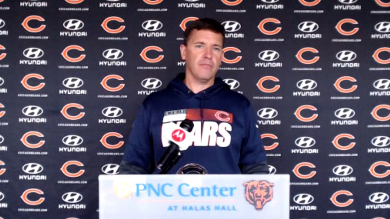 Bill Lazor press conference 10.28 | Chicago Bears