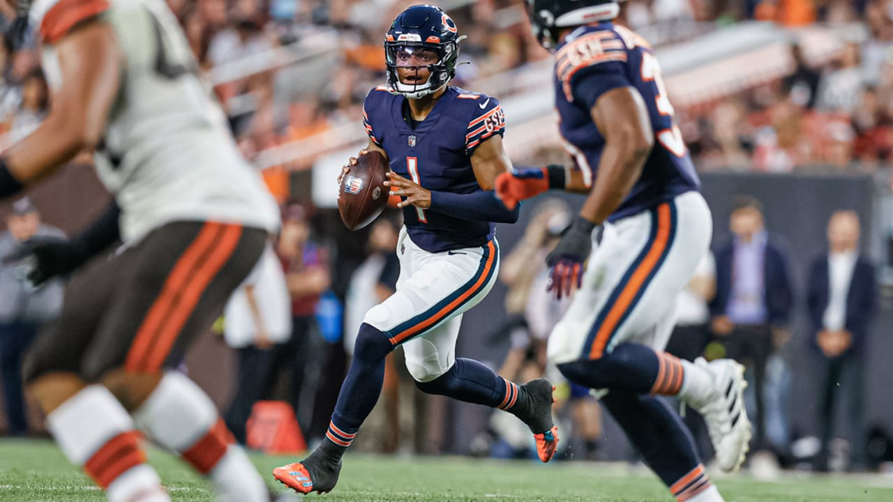 Justin Fields' best plays from 3-TD game