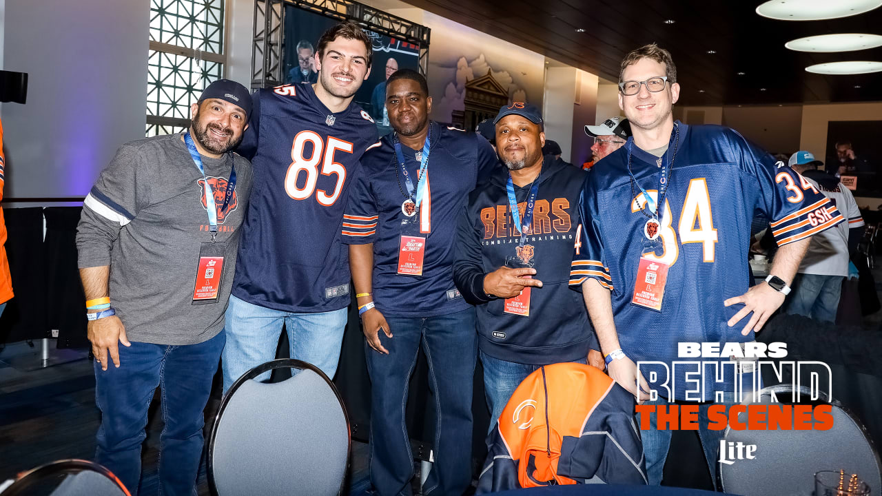 2023 Chicago Bears Draft Party | Behind the Scenes