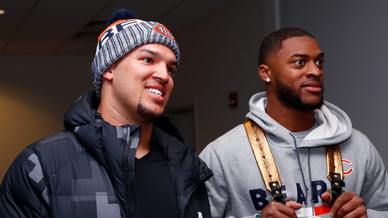 First day at Halas Hall for new Bears