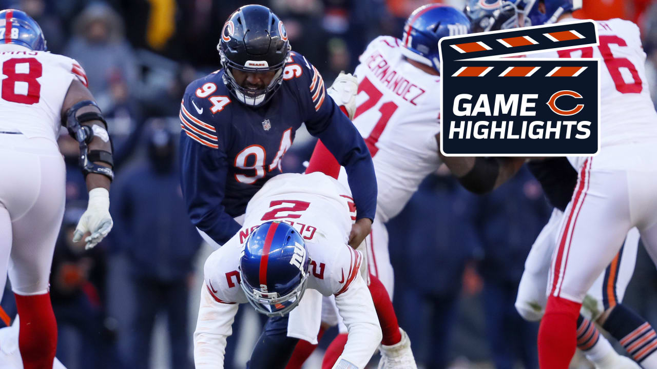 Highlights: Bears vs. Giants | 2021 Week 17
