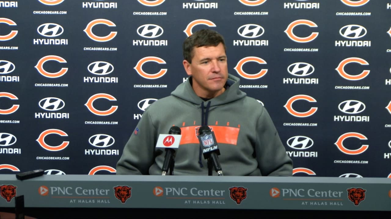 Bill Lazor press conference 12.02 | Chicago Bears