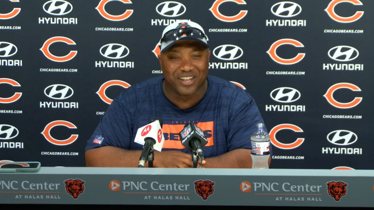 Richard Hightower on Bears special teams | Press Conference