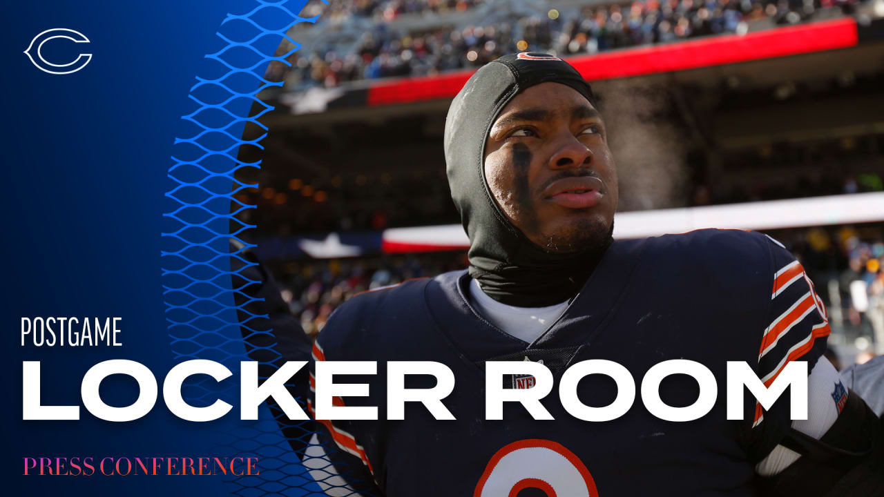 Bears postgame locker room following loss to Bills | Press Conference