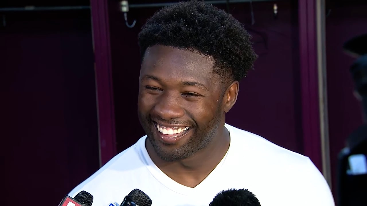 Smith, Brisker, Gordon, Montgomery on win in New England | Press Conference