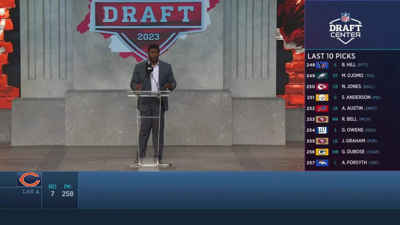 Pick announcement: Bears select DB Kendall Williamson Pick announcement: Bears select DB Kendall Williamson