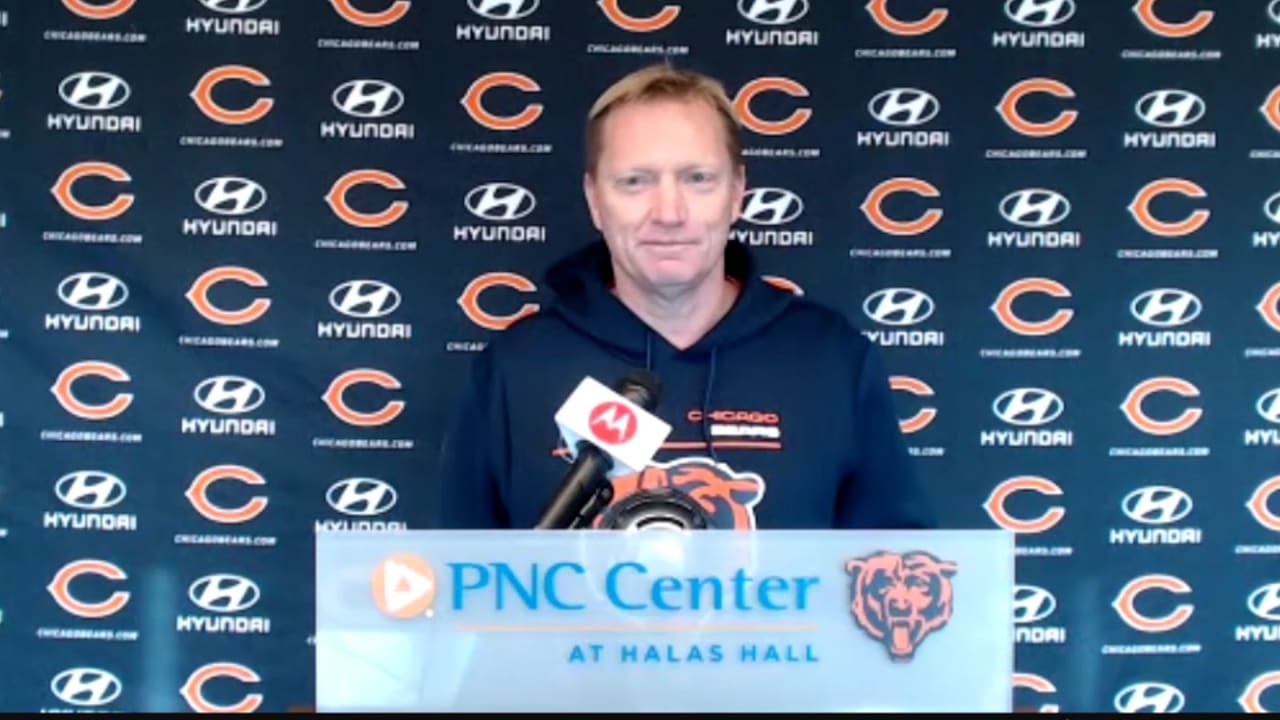 Chris Tabor press conference 12.23 | Chicago Bears