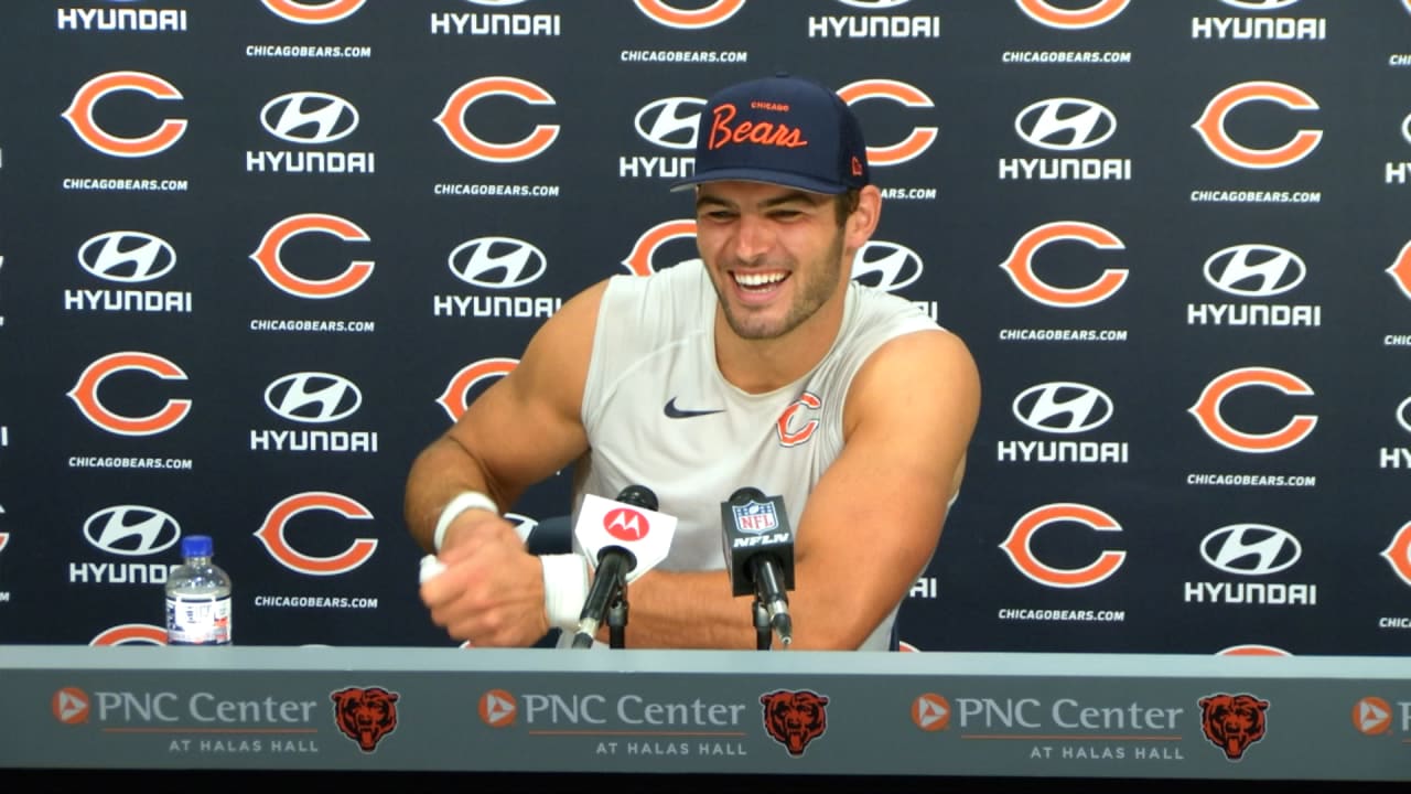 Cole Kmet on conditioning: 'It helps to see how we execute when we're tired' | Press Conference