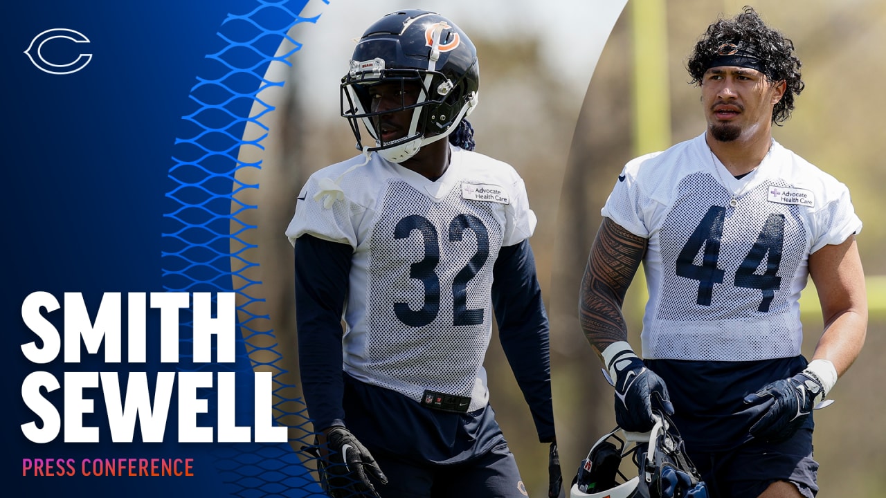 Noah Sewell, Terell Smith rookie minicamp media availability | Press ...