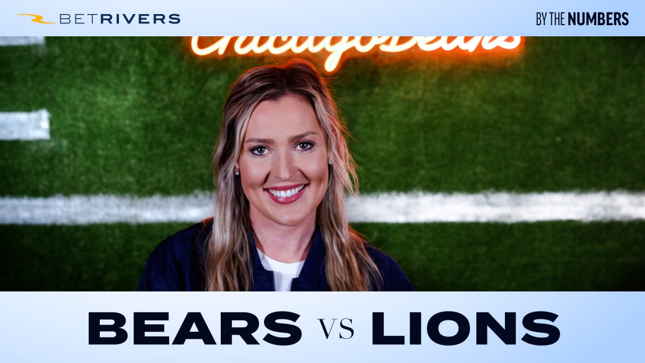 Chicago Bears at Detroit Lions | By the Numbers