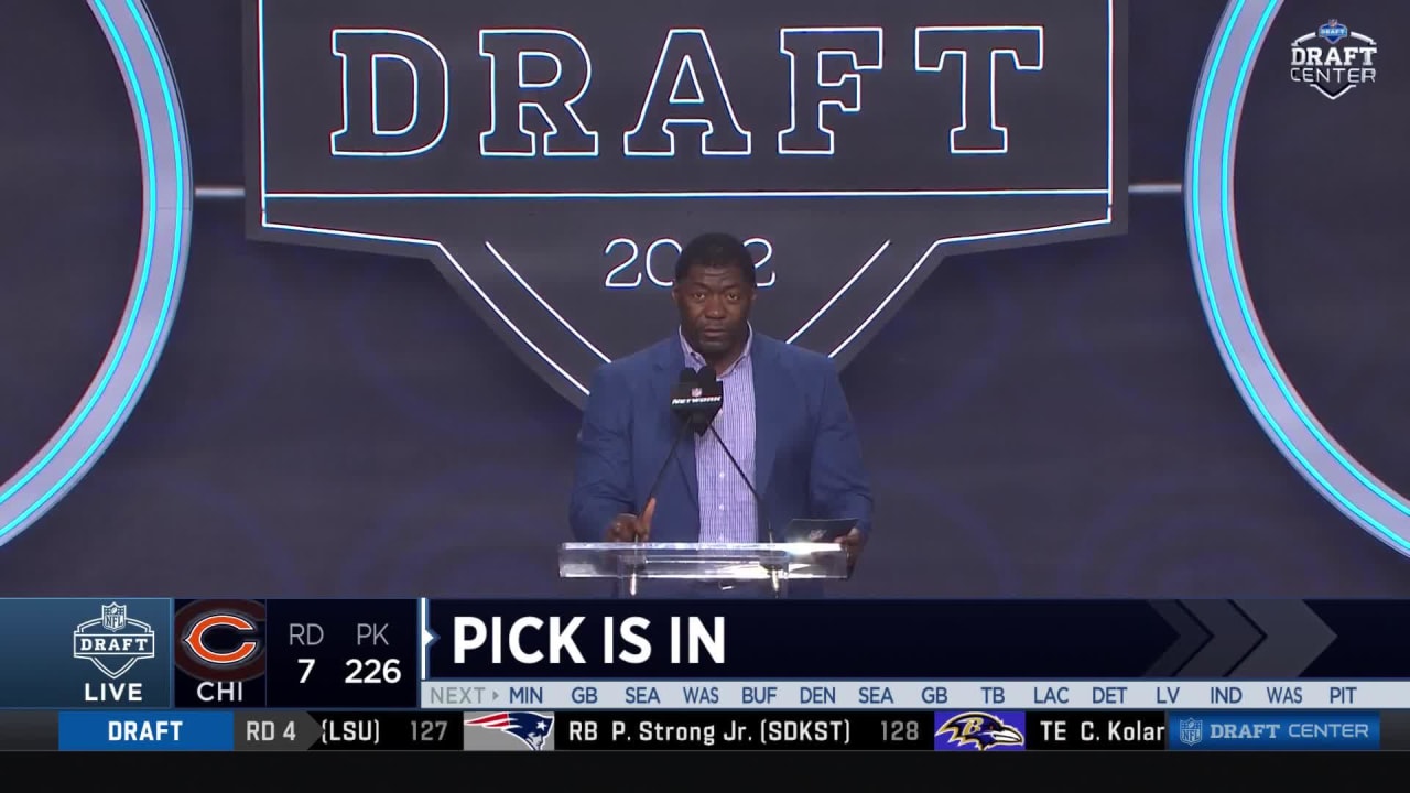 Pick announcement: Bears select Ja'Tyre Carter