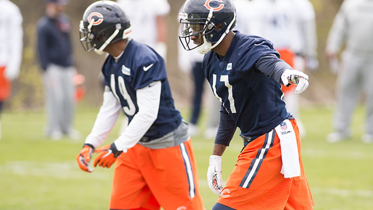 Top receivers finally practicing together