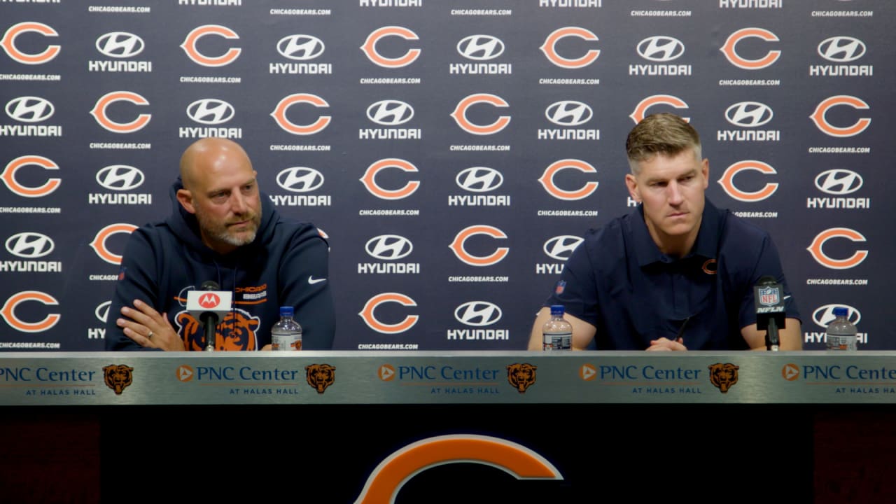 Ryan Pace, Matt Nagy 2021 training camp press conference | Chicago Bears
