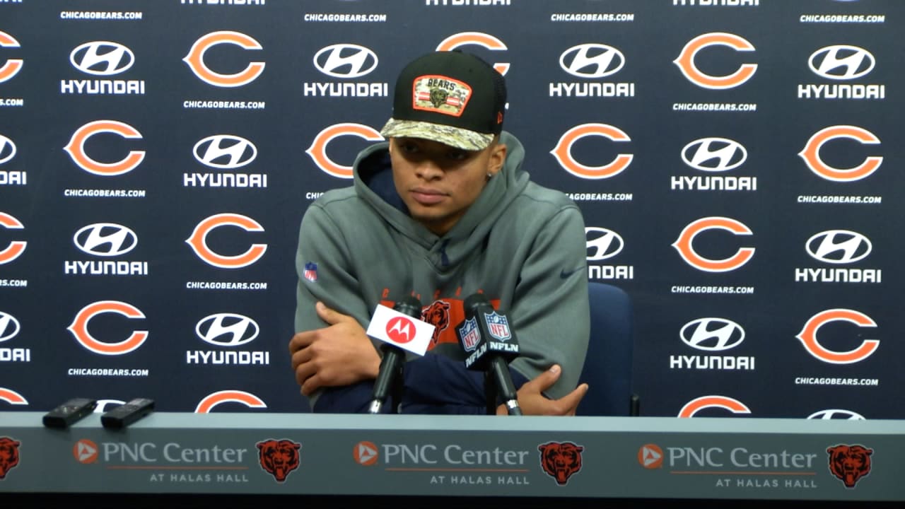 Justin Fields press conference 12.16 | Chicago Bears