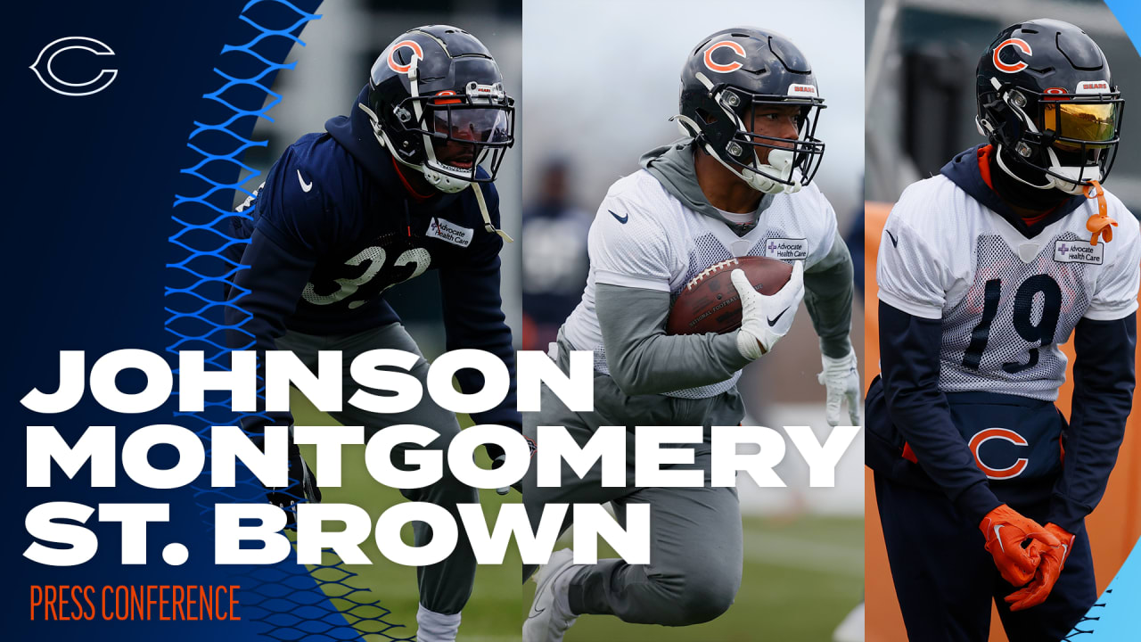 Johnson, Montgomery and St. Brown talk bye week plans | Press Conference